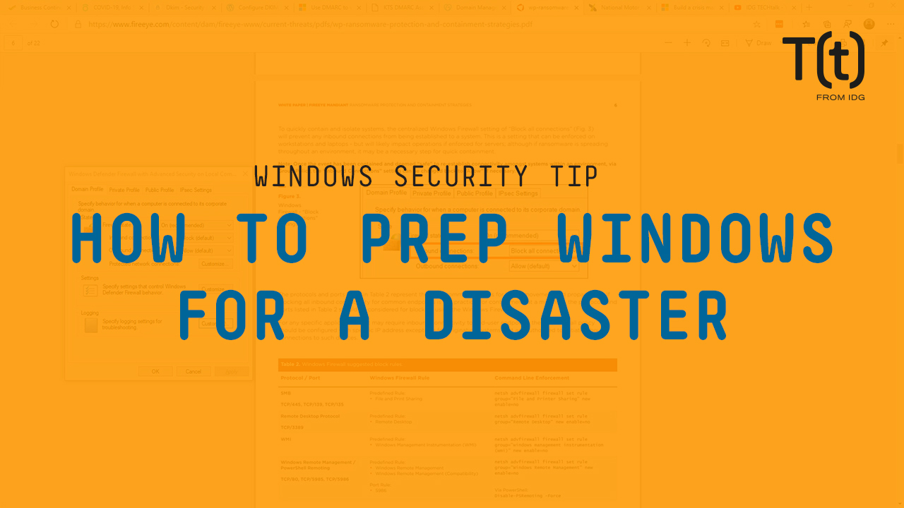 How to prepare Office 365 and Windows for a disaster - ThreatsHub ...