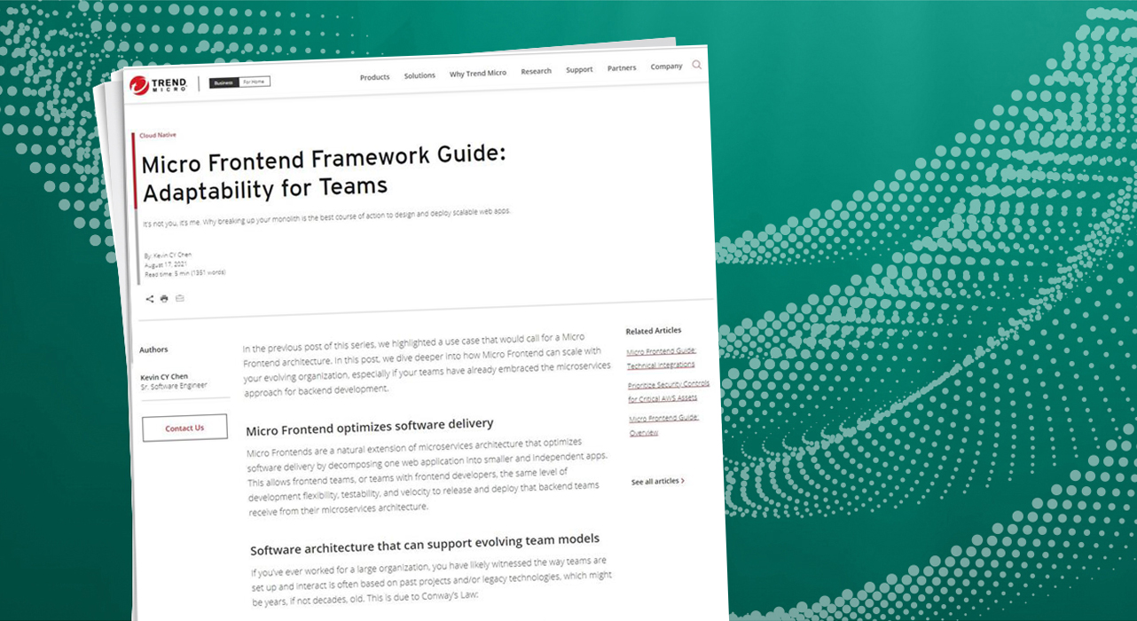 Micro Frontend Framework Guide: Adaptability for Teams Sr. Software ... Micro Frontend Framework Guide: Adaptability for Teams Sr. Software ...